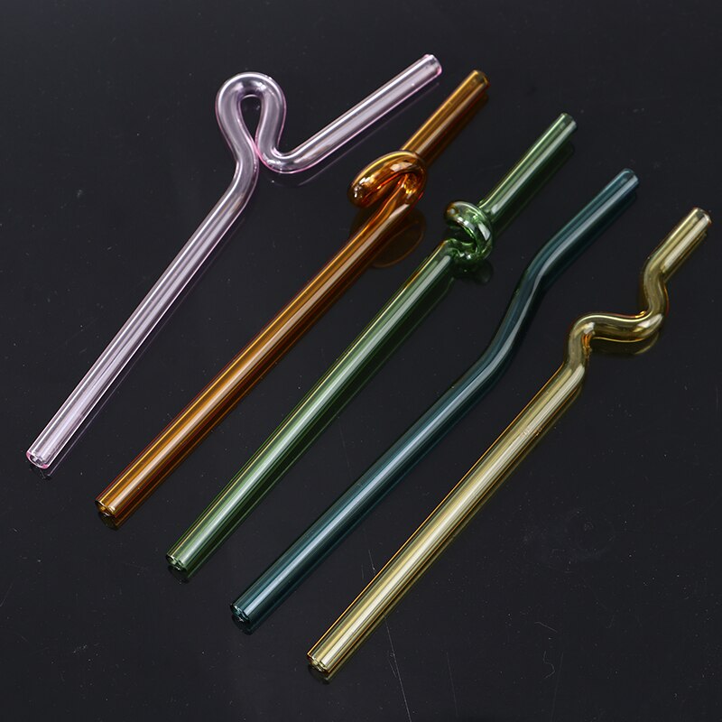 Artistry Glass Straws Twist Reusable Straws Heat R... – Grandado