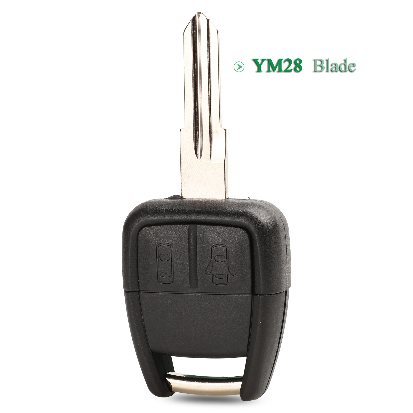 Bilchave 2 Buttons Remote Car Key Shell With Batte... – Grandado