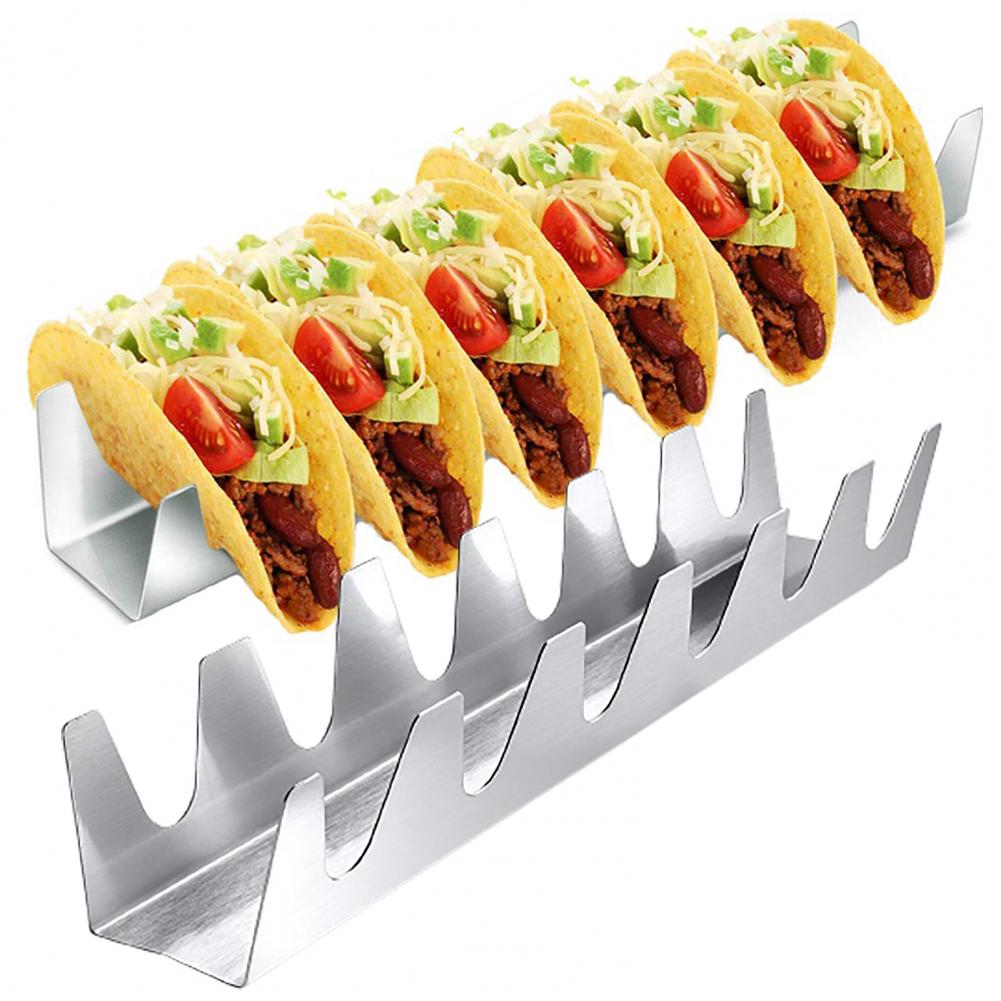 Taco Holder Wave Shape Wear Resistant Stainless St... – Grandado