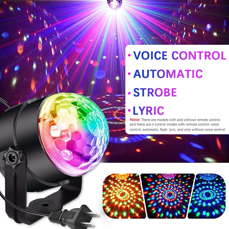 1Pcs Disco Bulb Lamp LED Stage Effect Light Rotati... – Grandado