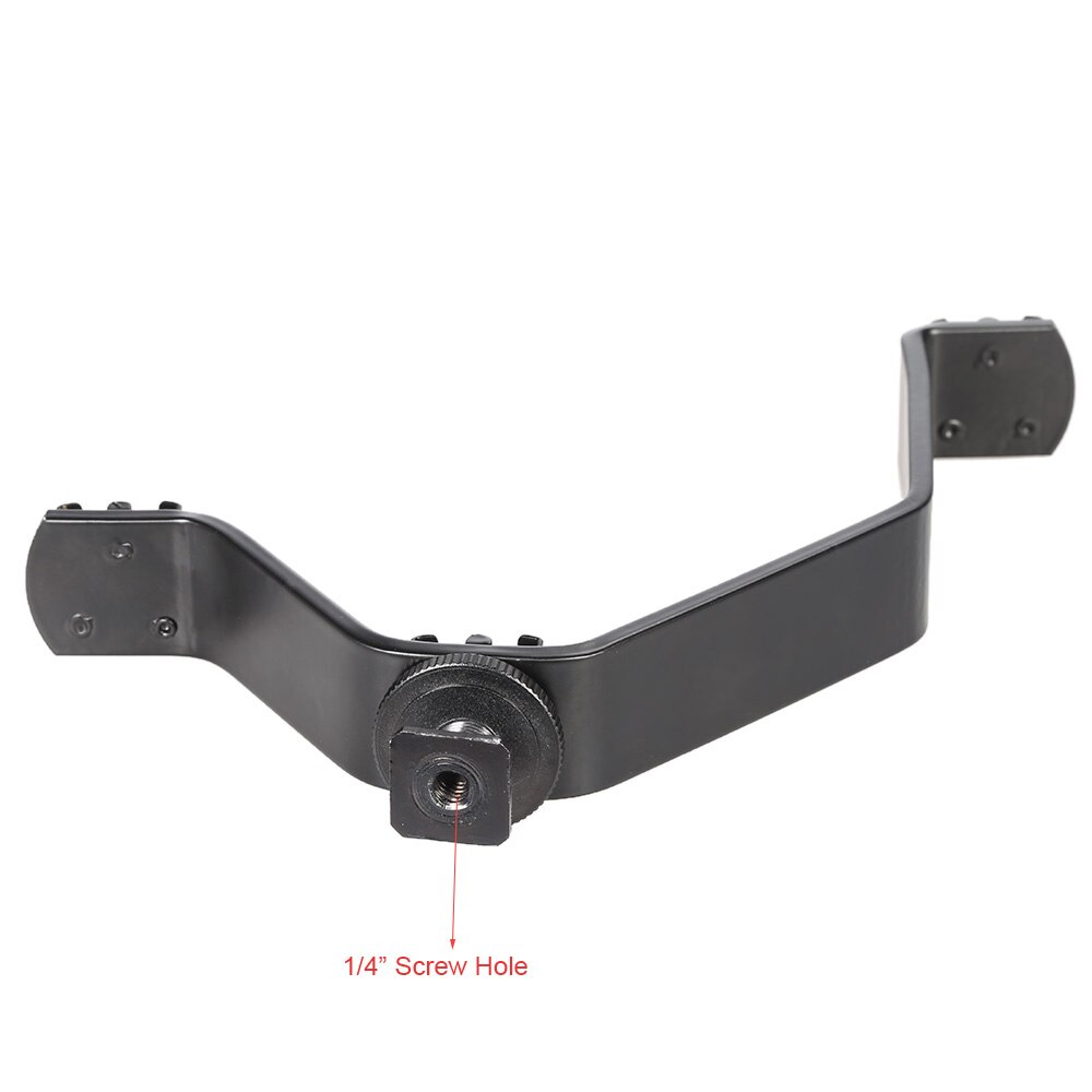 Durable Black Metal Triple Shoe V Mount Bracket fo... – Grandado