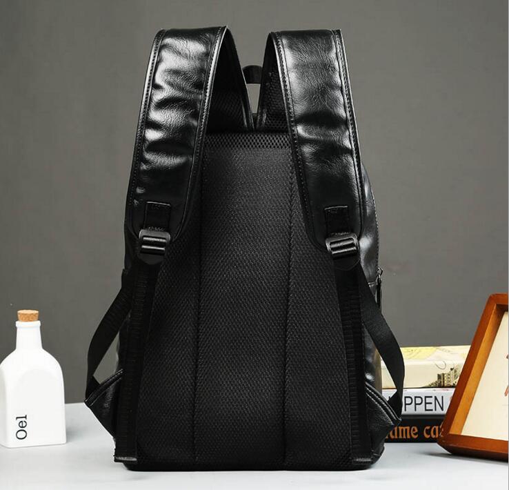 ETN BAG 081216 good man leather backpack student s... – Grandado