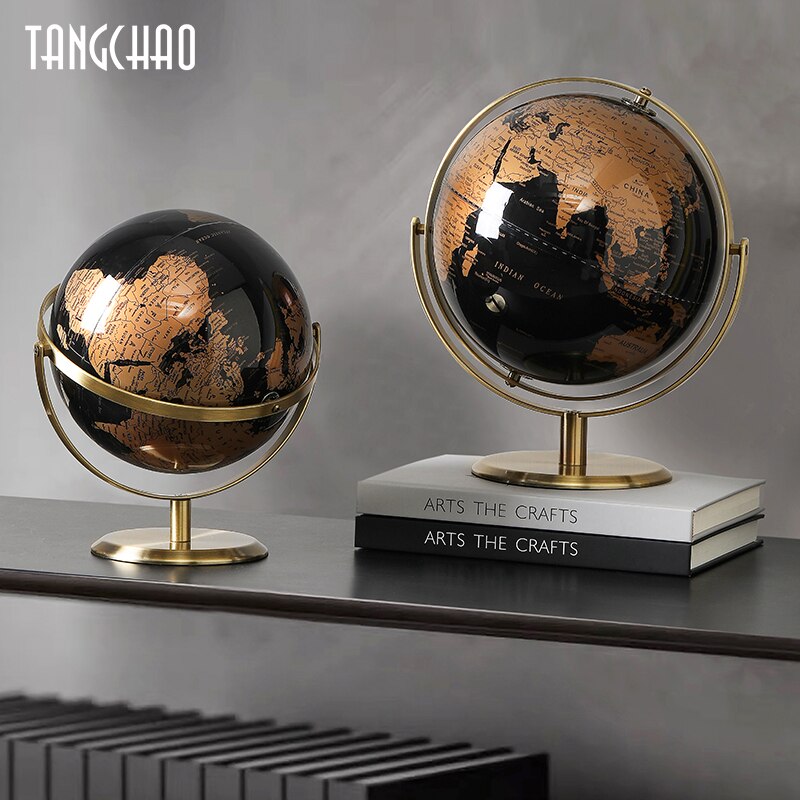 Home Decor World Globe Retro Map Globe Office Deco... – Grandado