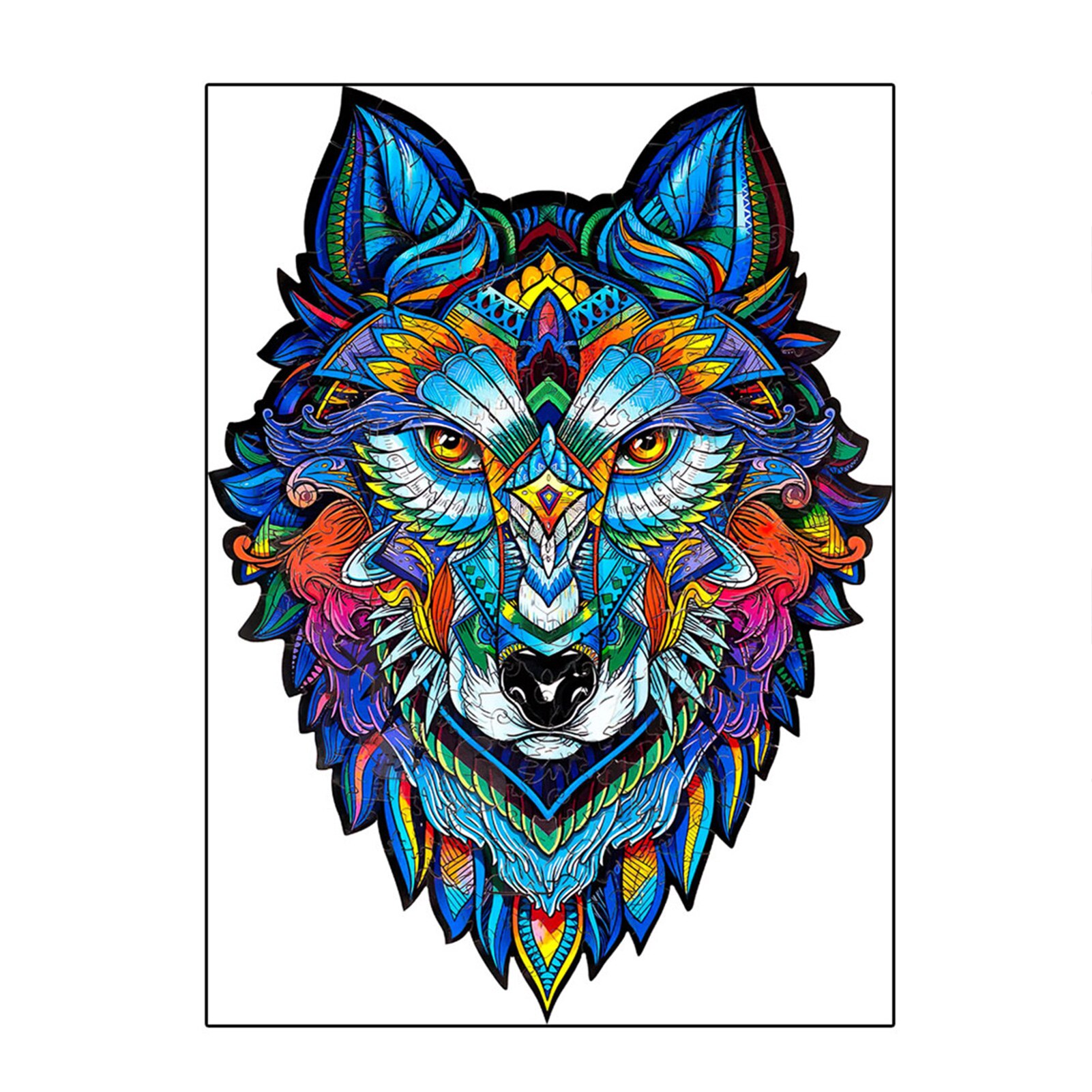 Wolf Stickers Glass Window Stickers DIY Uniquely A... – Grandado