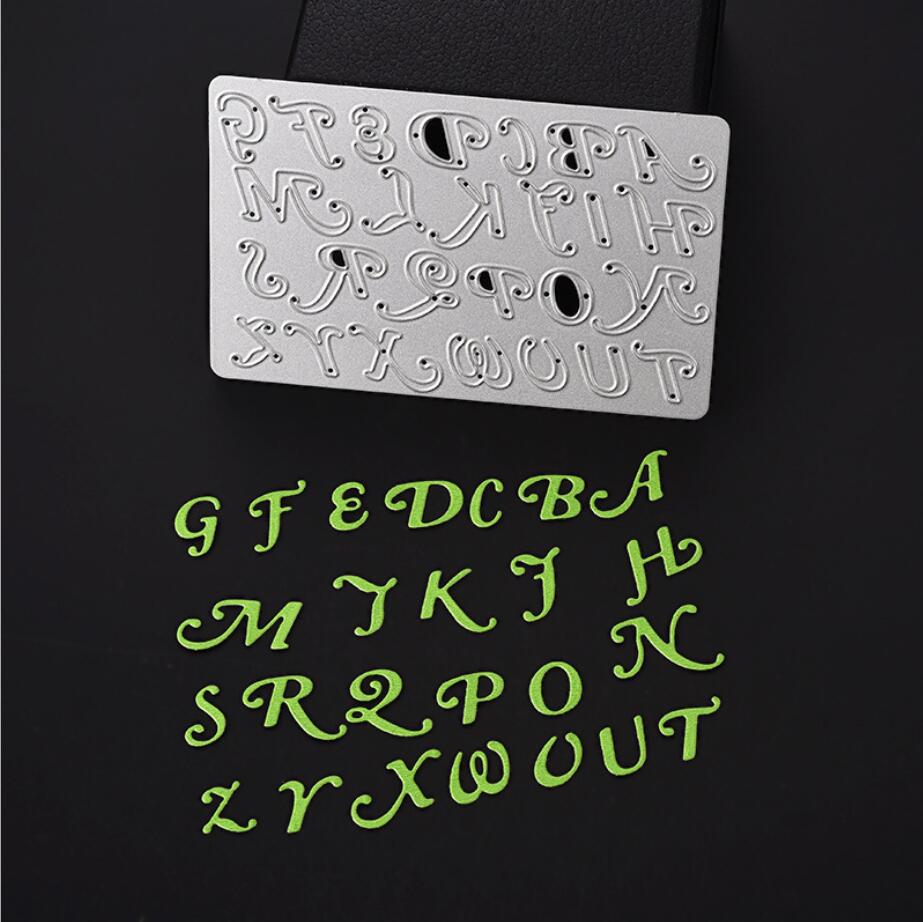 Arabic Numerals Numbers Alphabet Letters Cutting D... – Grandado