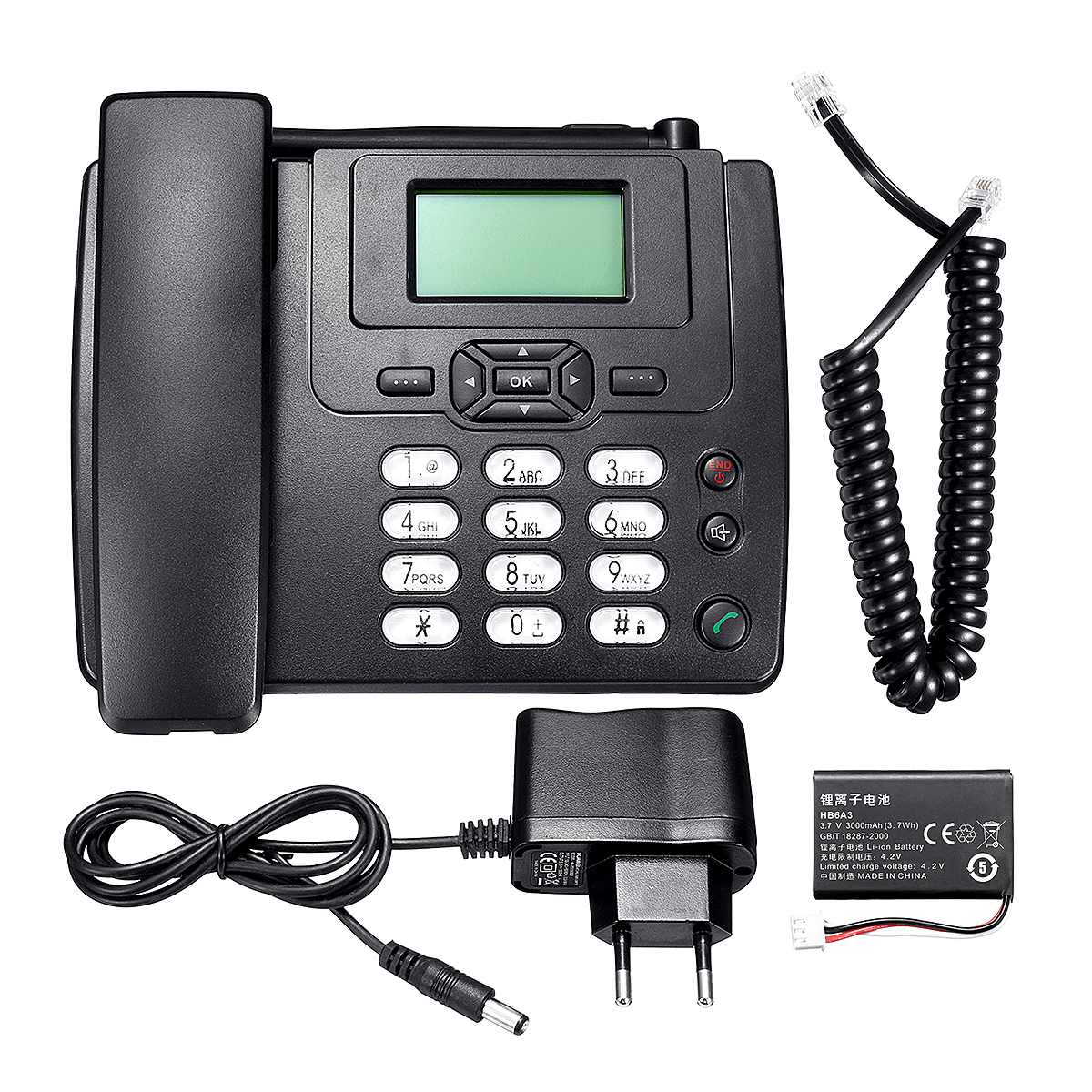Desktop Wireless Telephone GSM Fixed Phone Support... – Vicedeal