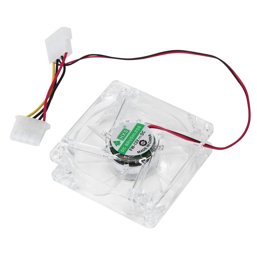 12V 0.20A 80X80X25 Mm Computer Fan 4 Led Stille Pc... – Vicedeal