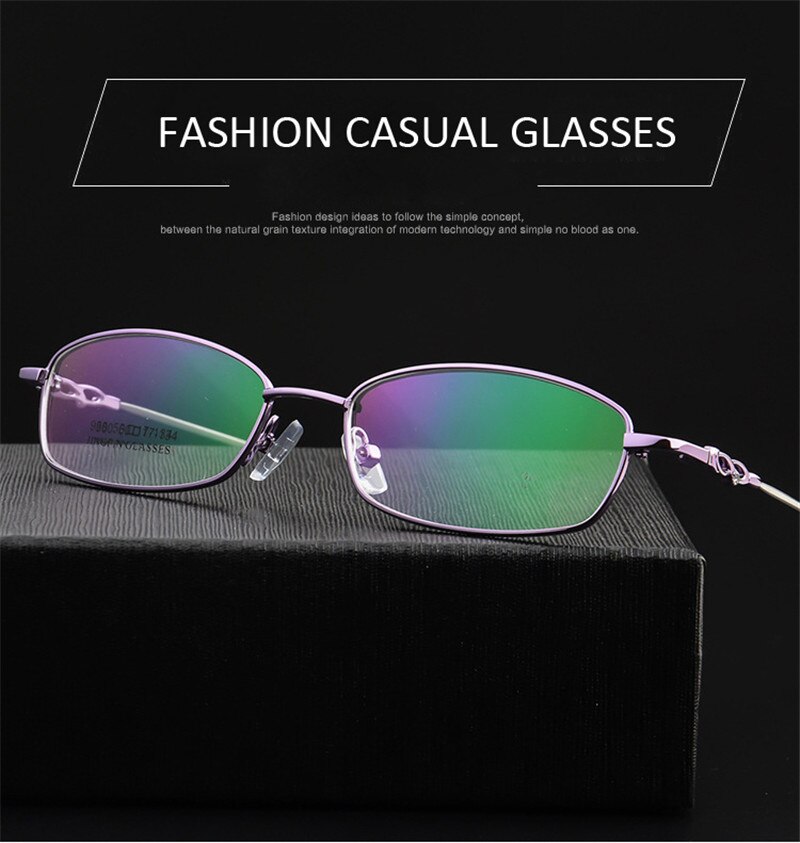 iboode Memory Titanium Glasses Men Women Spectacle... – Grandado