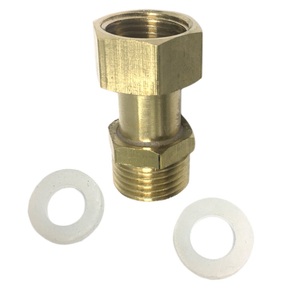 1/2" Male X Female Thread Brass Adapter Coupl... – Vicedeal