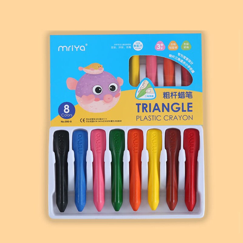 8/12/24/36 colori pastelli triangolari studenti ba... – Grandado