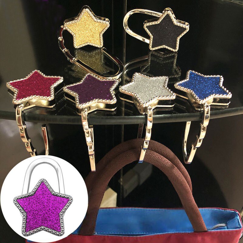 6 Kleuren Handtas Haak Sterren Vorm Purse Houder K... – Vicedeal