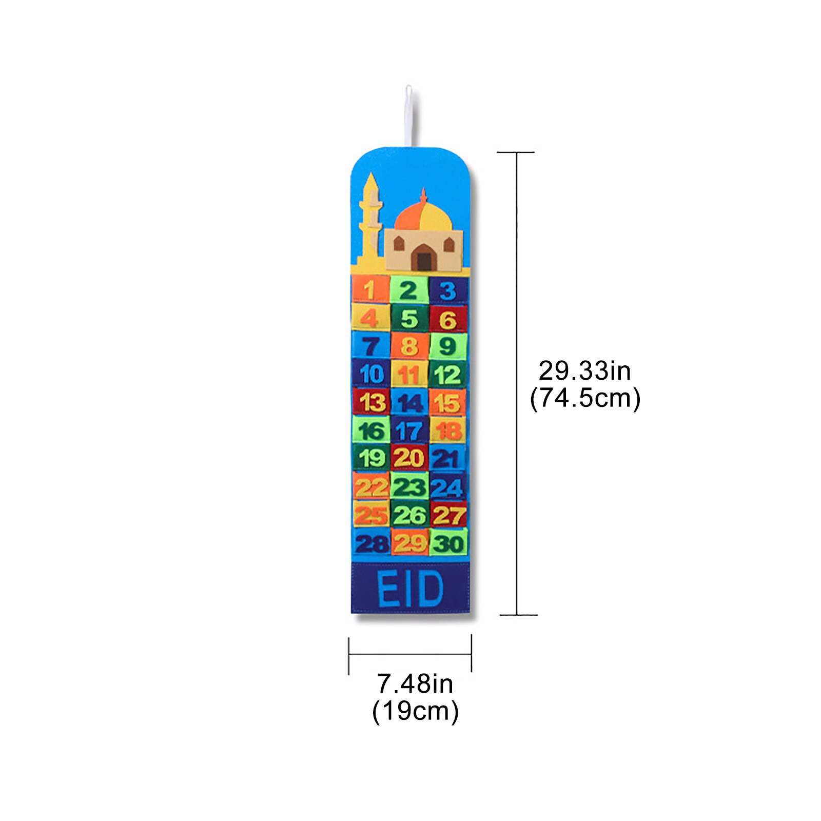 Newest Ramadan Mubarak 30days Advent Calendar Hang... – Vicedeal