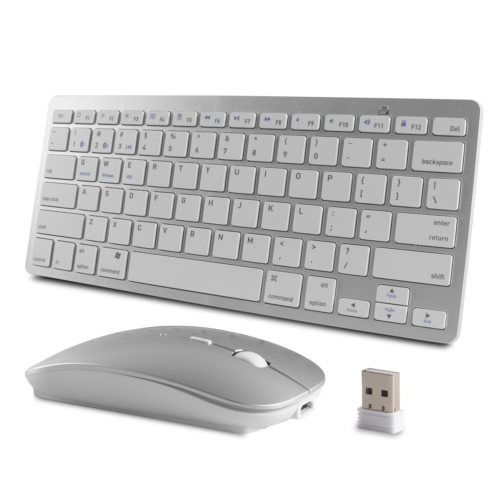 Dual Mode Bluetooth 2 4g Wireless Optical Ergonomi Vicedeal