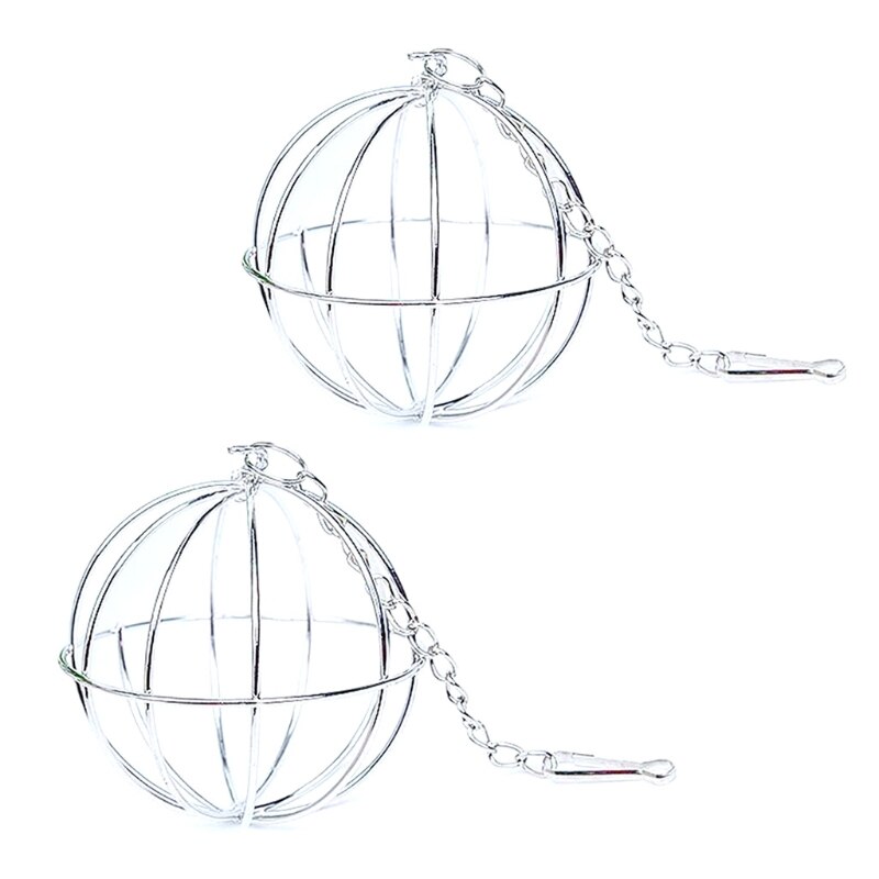 B03D Konijn Hooi Feeder Bal Roestvrij Staal Opknop... – Vicedeal