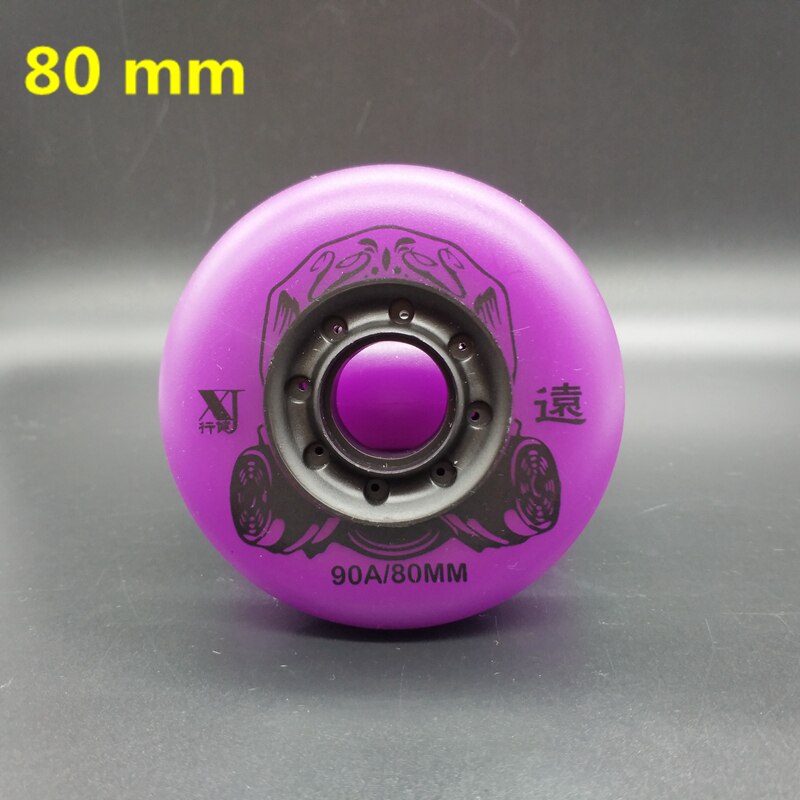 roller wheels skate wheel purple wheel 90 A 80 mm – Grandado
