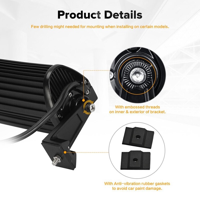 Side Mounting Bracket,Universal Work LED Light Bar... – Grandado