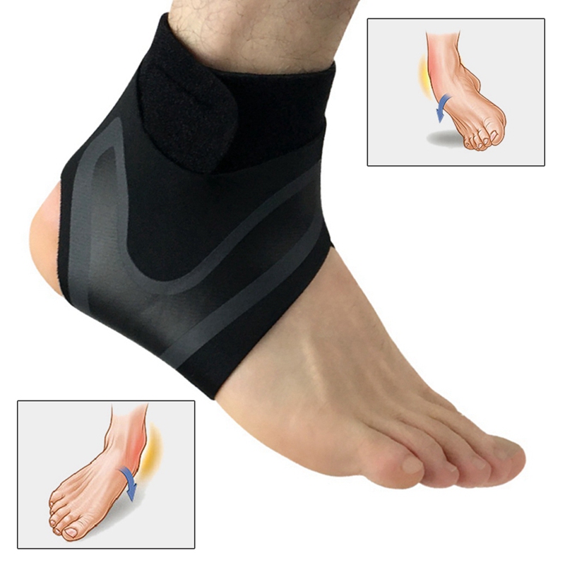 Adjustable Adult Compression Ankle Wrap Support Sp... – Grandado
