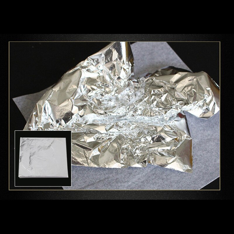 100 Vel Rose Goud Zilver Koper Blad Folie Papier V... – Grandado