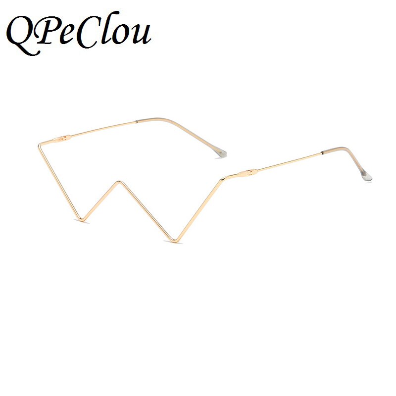 QPeClou No Lens Decorative Glasses Frame Women Lux... – Vicedeal