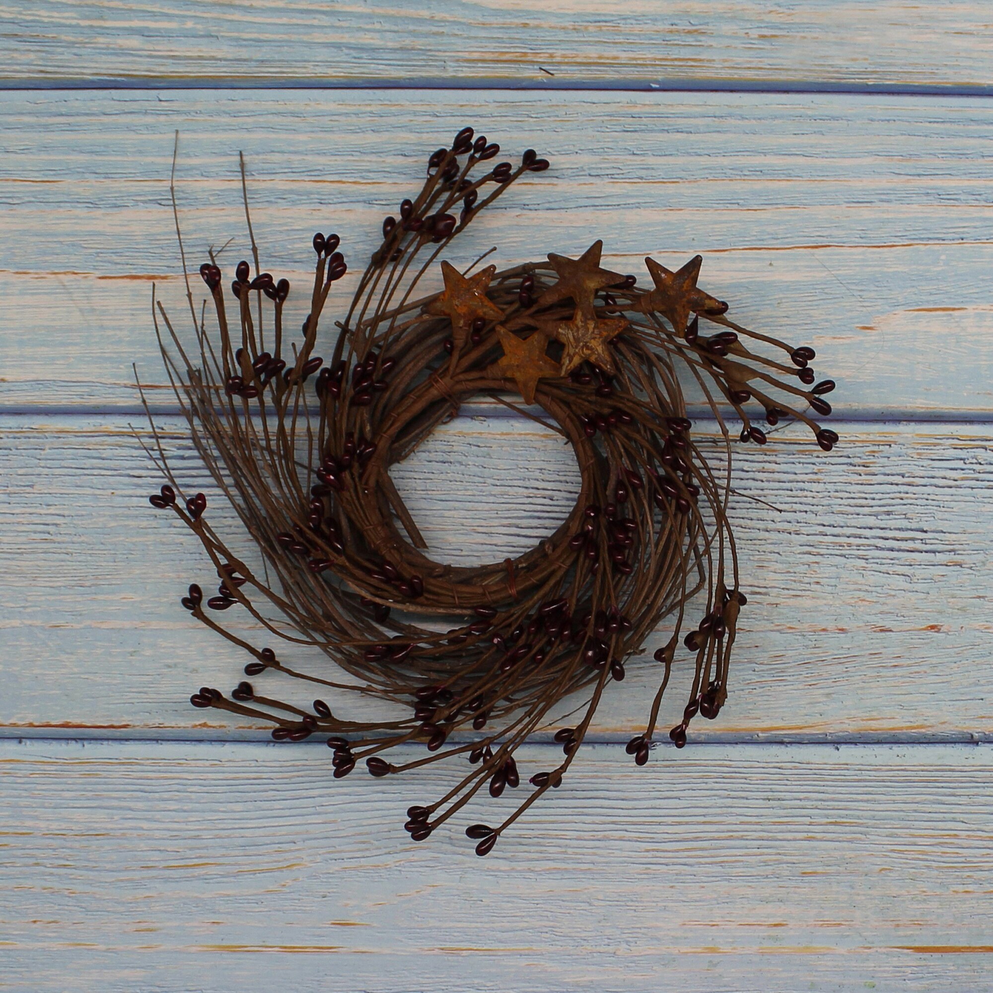 Primitives Rustic Pip Berries and Twig with Rusty ... – Grandado
