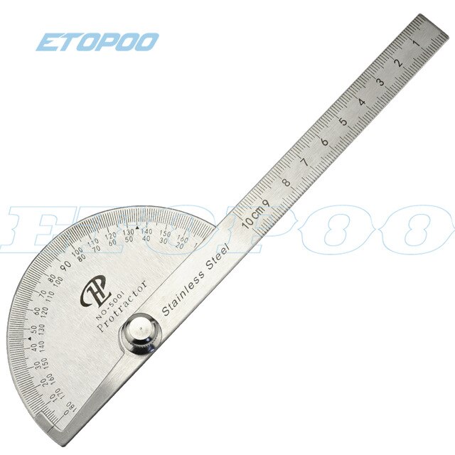 150mm 200mmProfessional Stainless Steel Protractor... – Grandado
