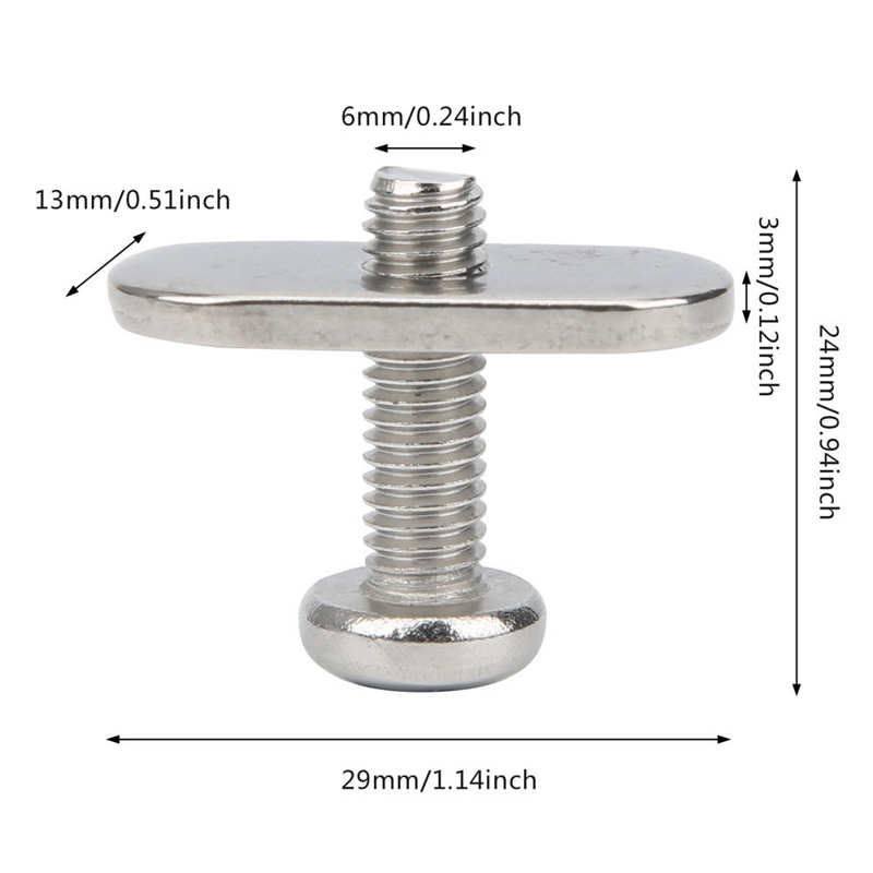 4 Set Kayak Track Nut 304 Stainless Steel Screw Ka... – Grandado