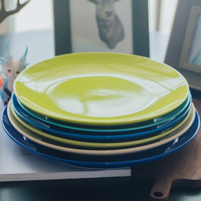 Household Dish Japanese Dish Platter Shallow Plate... – Grandado