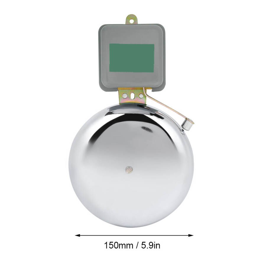 150mm Tradition Electric Bell Alarm AC220V 100A 20... – Grandado