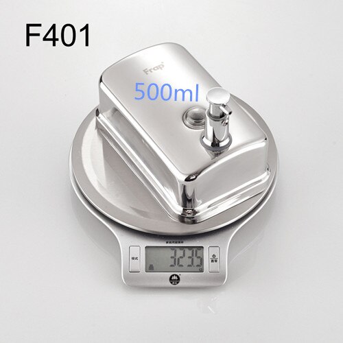 Frap Wall Mounted Shampoo Soap Dispenser stainless... – Vicedeal