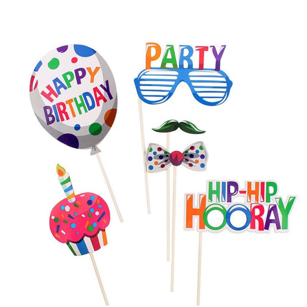 18pcs/set On A Stick Party Photobooth Dress Up Mou... – Vicedeal