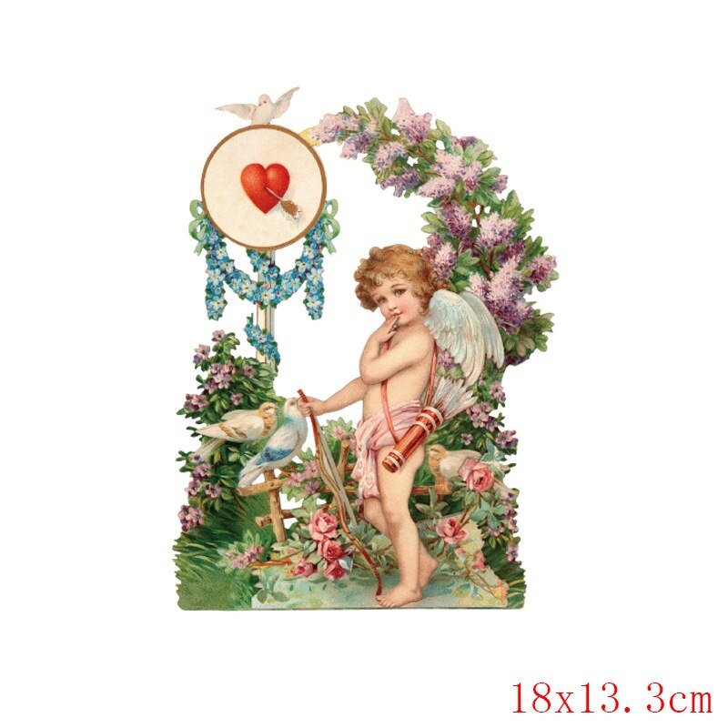 Angel -gestempeld doek patch met Chaozhou Klasse E... – Vicedeal