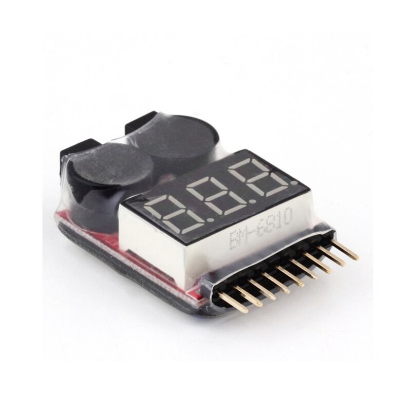 1-8S LED Low Voltage Buzzer Alarm Lipo Voltage Ind... – Grandado