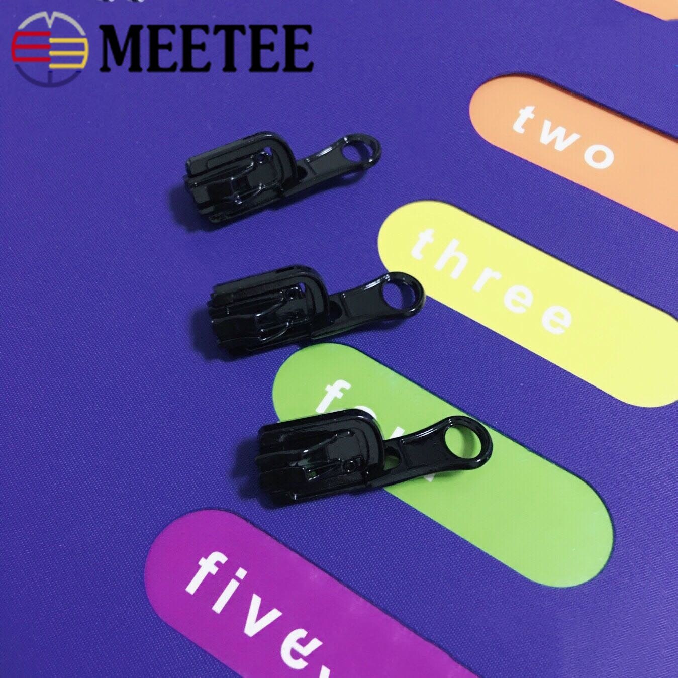 5/10 stücke doppelseitige Reversible Zipper Slider... – Vicedeal