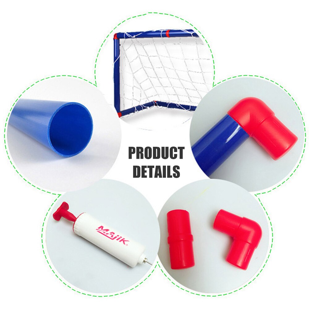 Kids Soccer Goal Set with Net Ball and Pump for In... – Grandado