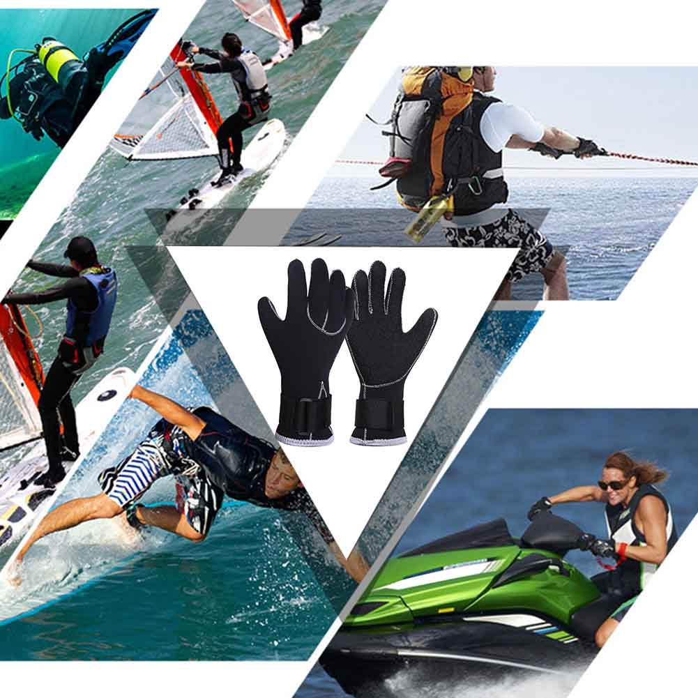 1pair 3mm Double Lined Snorkeling Scuba Men Women ... – Grandado