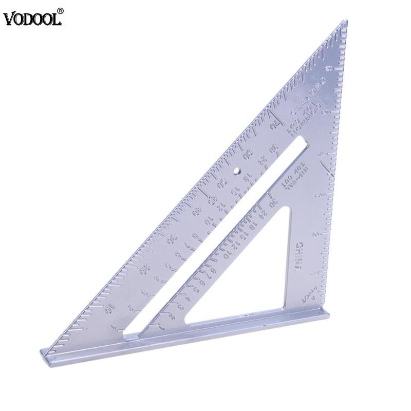 7" Triangle Ruler Carpenter Square Speed Square La... – Grandado