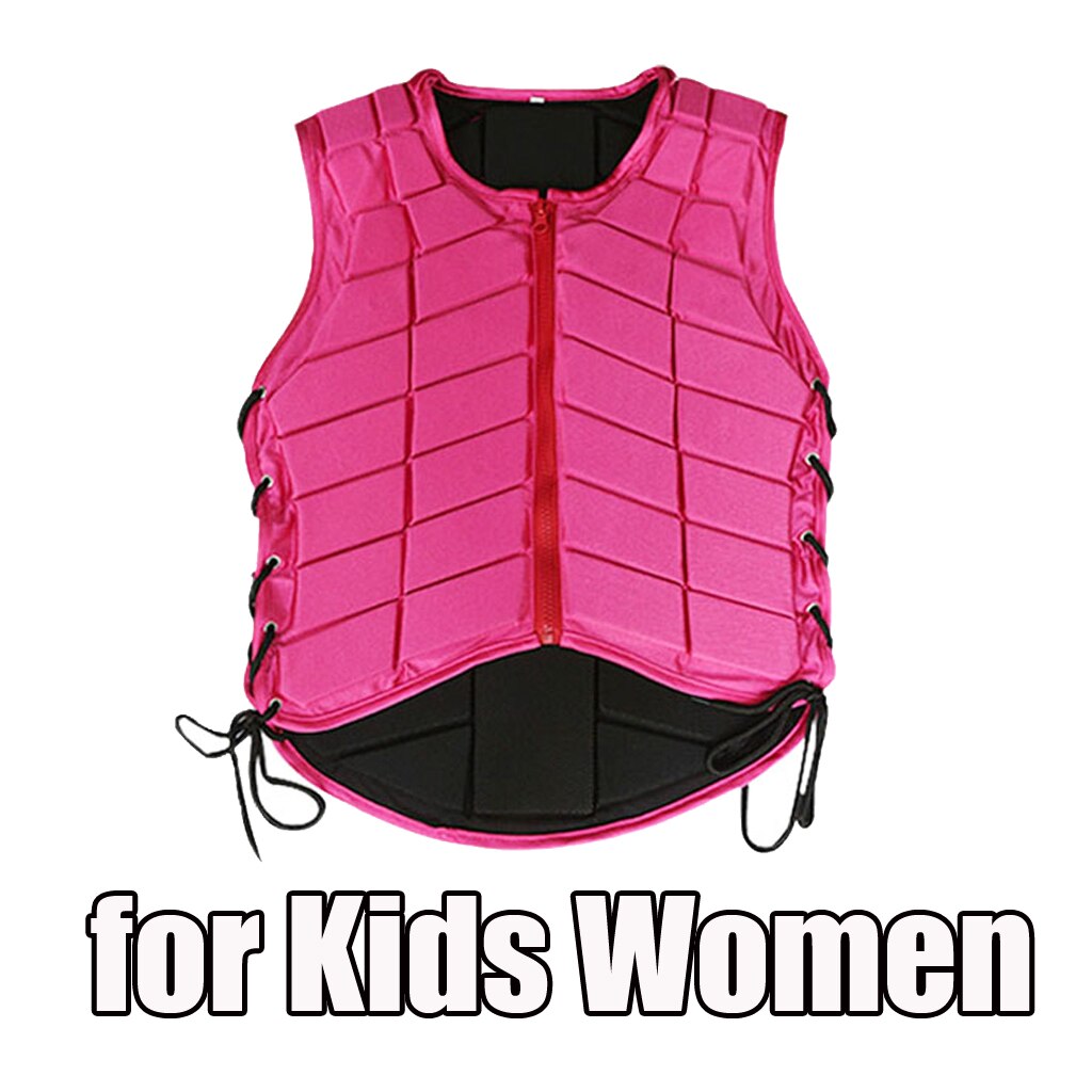 Ademend Plus Size Vest Roze Paardensport Vest Paar... – Grandado