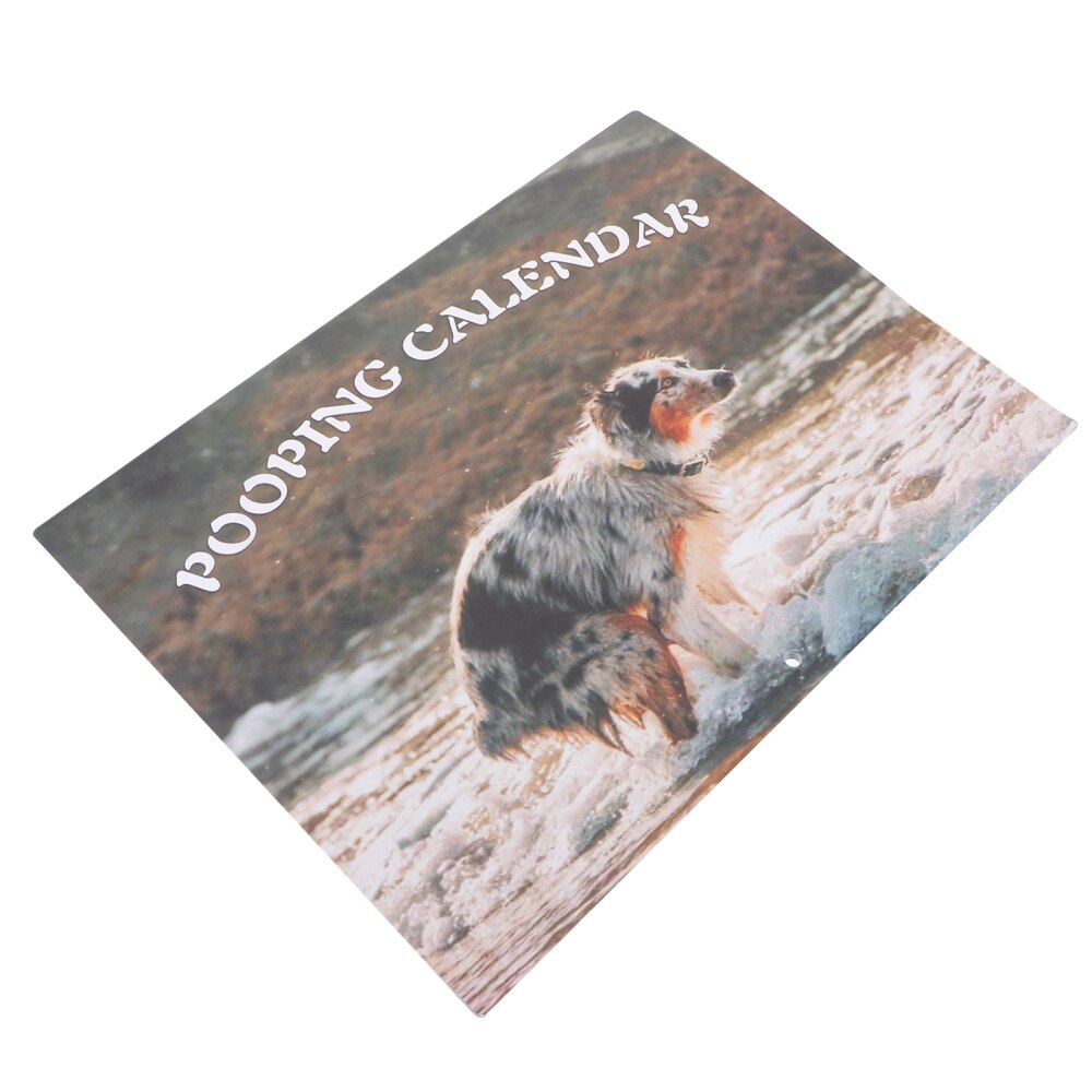 1 Set Funny Animal Kalender Creatieve Hond Pooping... – Grandado