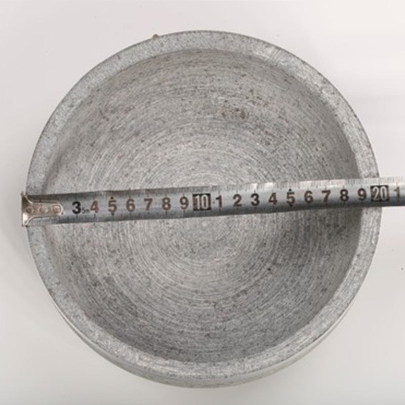 Ziting 20cm naturlige granit gryder sten gryde bib... – Grandado