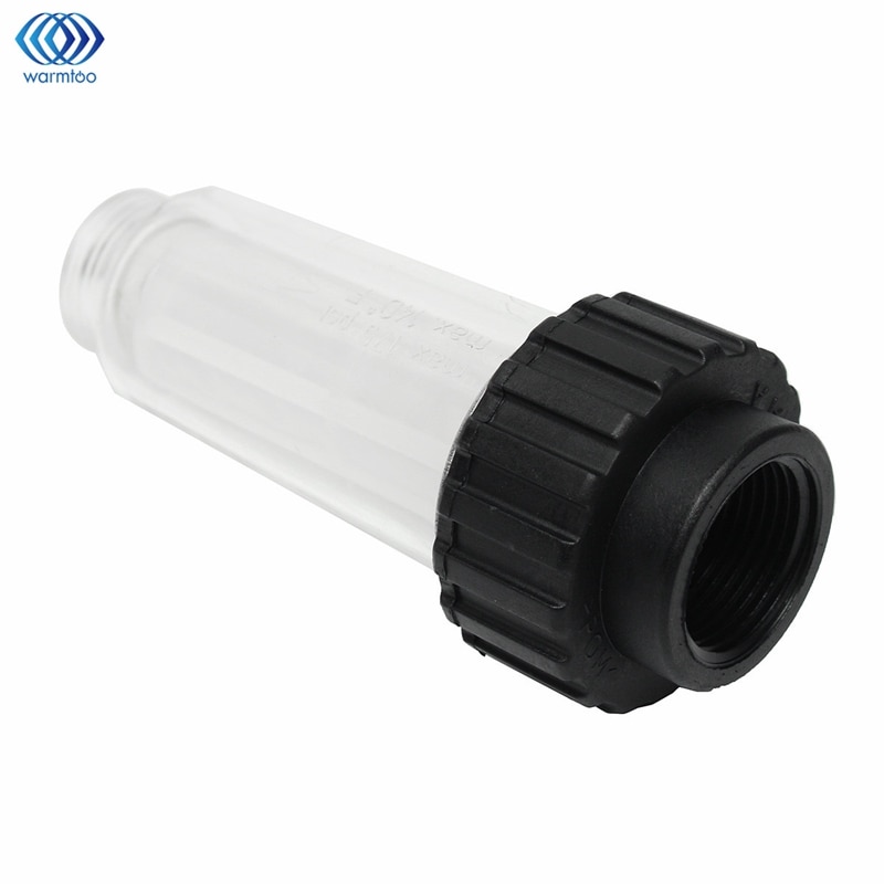 Pressure Washer 3/4" Water Filter Jet Wash Clear C... – Vicedeal