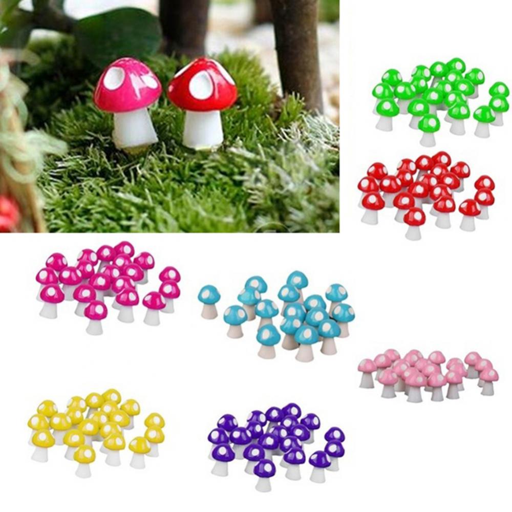 20Pcs/Set Artificial Mini Mushroom Miniatures Fair... – Grandado