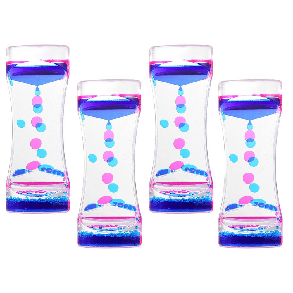 4Pcs Liquid Motion Bubbler Double Colors Oil Dropl... – Vicedeal