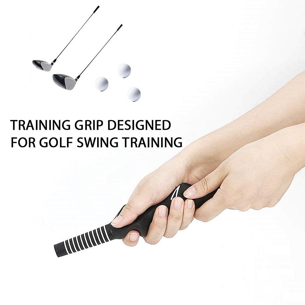 Golf Rubber Swing Trainer Training Grip Aids for R... – Vicedeal
