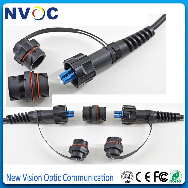 ODVA MPO Fiber Optic Adapter,IP67 ODVA-MPO Bulkhea... – Grandado