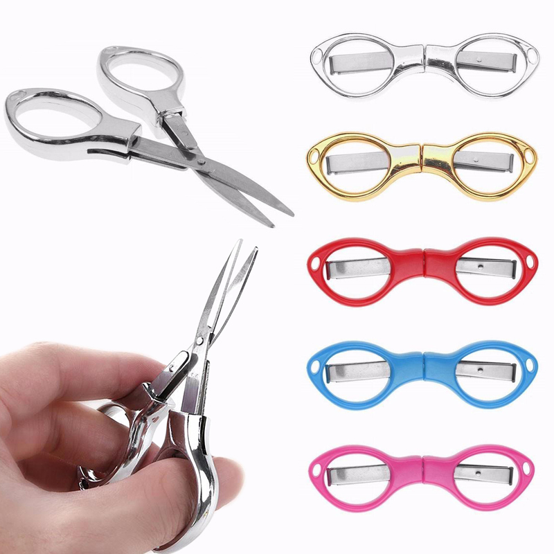Stainless Steel Foldable Scissors 8 Words Glasses ... – Grandado