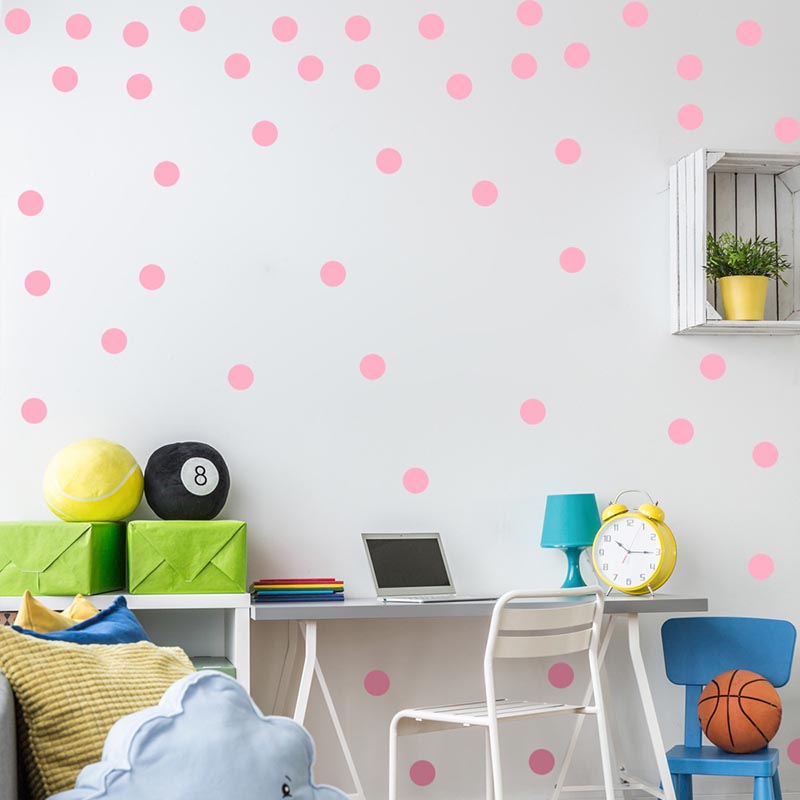 1Set DIY Polka Dots Circles Removable Vinyl Wall S... – Vicedeal