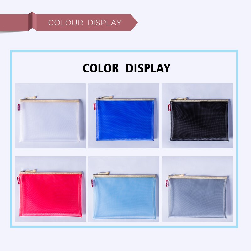 A4 A5 A6 Transparent Color Document Package Paper ... – Vicedeal