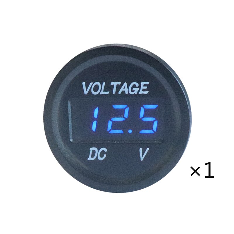 DC12V Car Motorcycle LED Digital Display Voltmeter... – Grandado