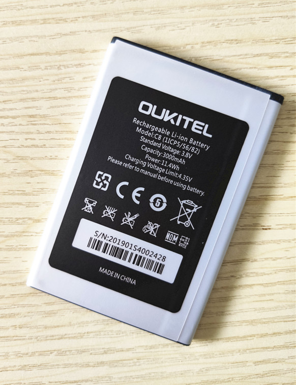 C8 (1ICP5/56/82) battery For Oukitel C8 5.5inch sm... – Grandado