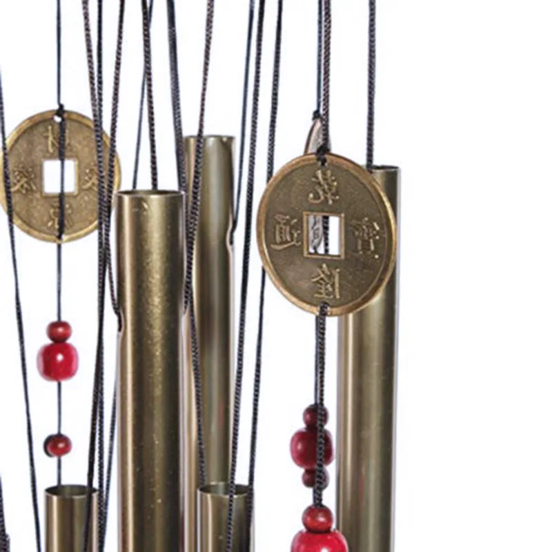 Large Wind Chime Tubes Bells Metal Church Bell Out... – Grandado